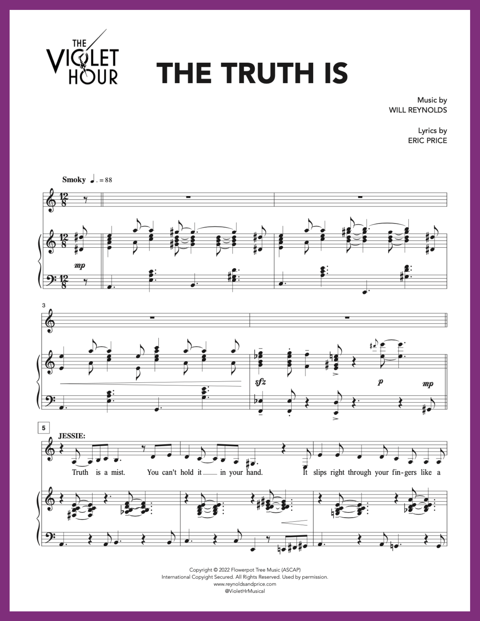 THE TRUTH IS – Reynolds & Price